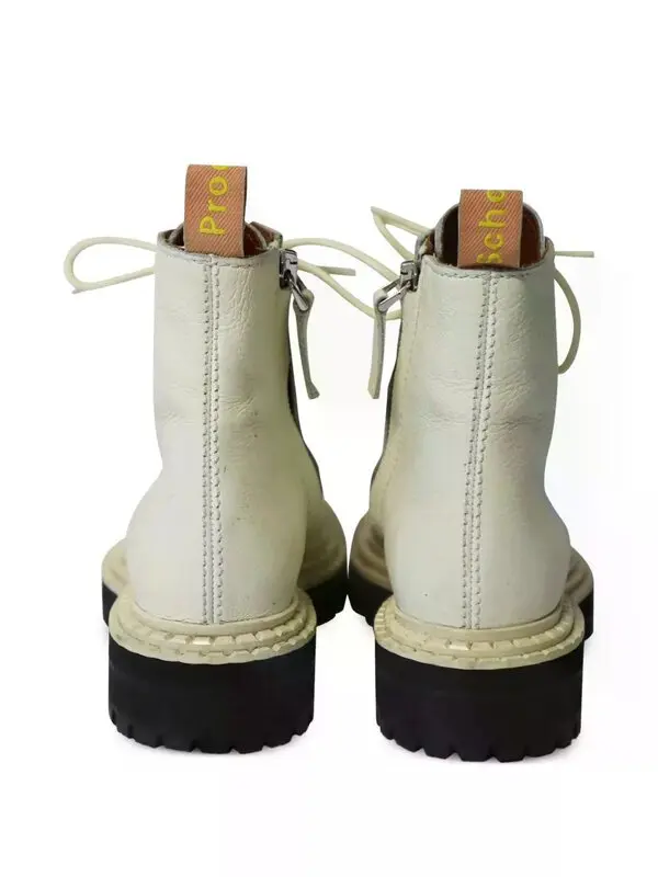 Proenza Schouler Lug-sole Lace-up Boots