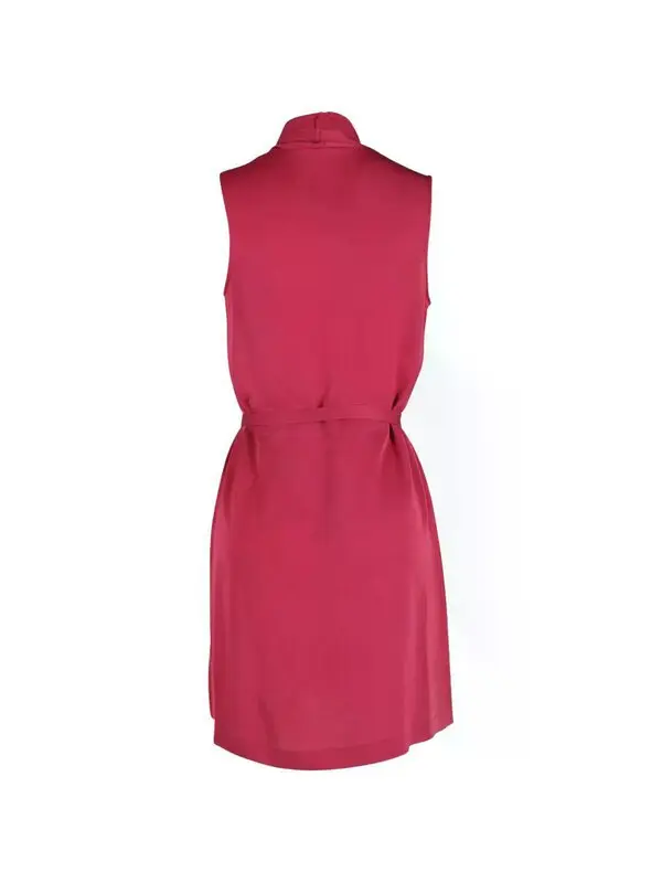 Theory Belted Sleeveless Mini Dress