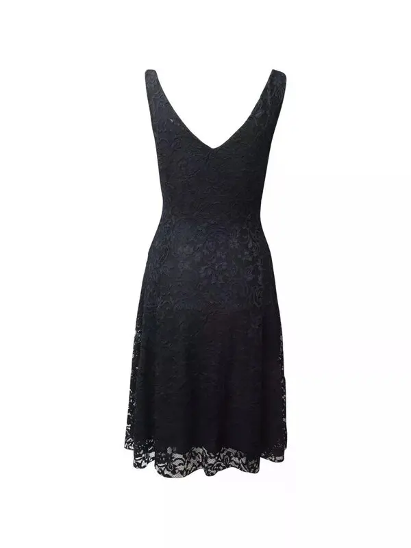 self portrait black fine lace maxi dress self-portrait - Black Floral Lace Maxi Dress main image 1