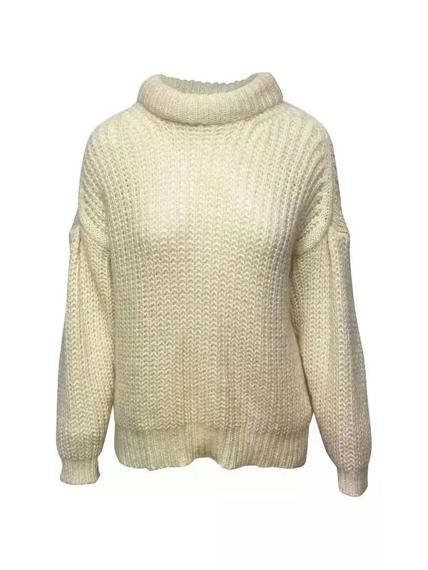 Ba&sh Roll-neck Knitted Sweater
