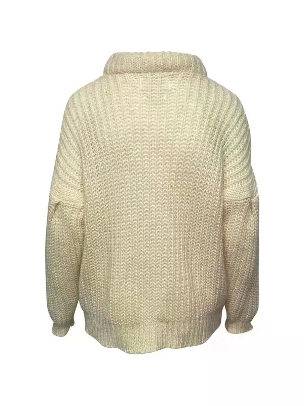 Ba&sh Roll-neck Knitted Sweater