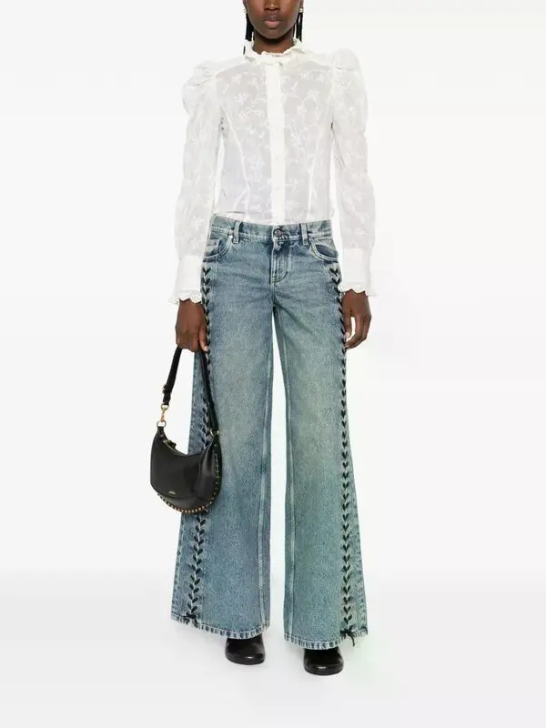 Stella McCartney Five-pocket Wide Leg Jeans