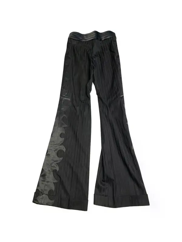 Escada Pleated Embroidered Trouser Suit