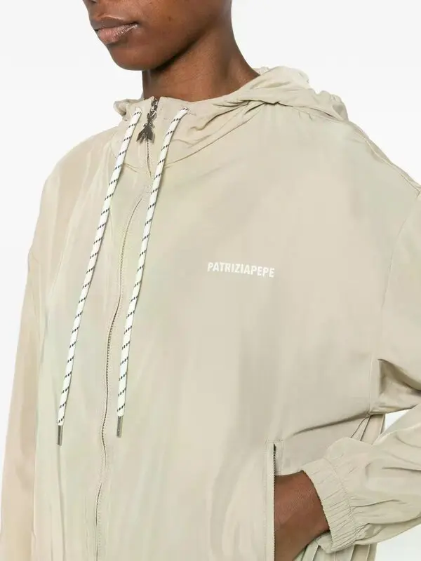 Patrizia Pepe Hooded Bomber Jacket