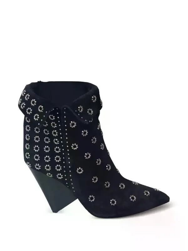 ISABEL MARANT VINTAGE Lakky Eyelet Boots