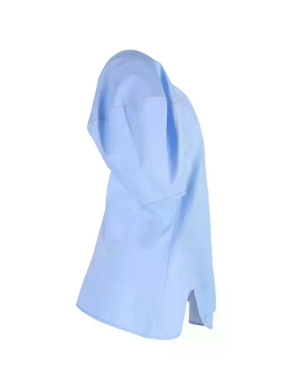 ellery blue dress Girls Blue Print Ruffle Sleeve Dress main image 0