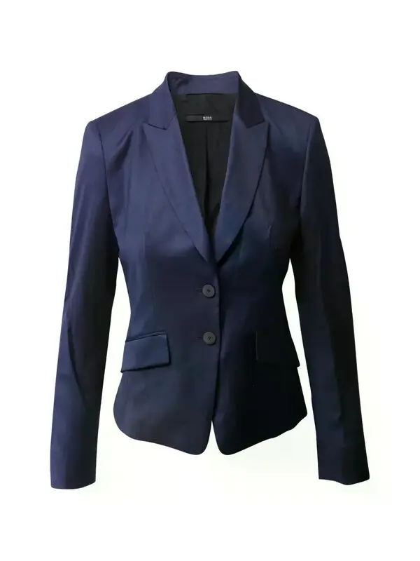 BOSS Single-breasted Wool Blazer