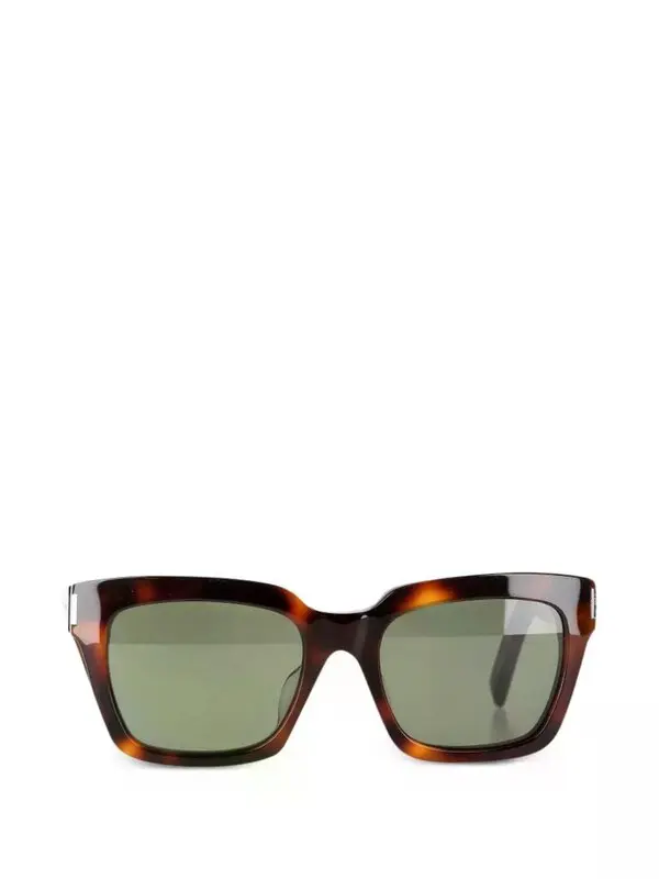 Saint Laurent Square-frame Sunglasses - Brown