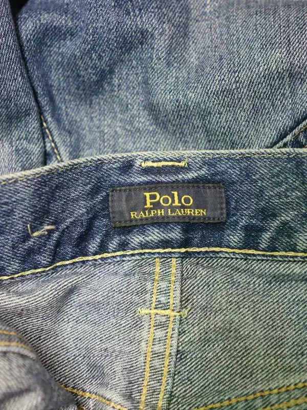Polo Ralph Lauren Vintage Distressed Straight Leg Jeans