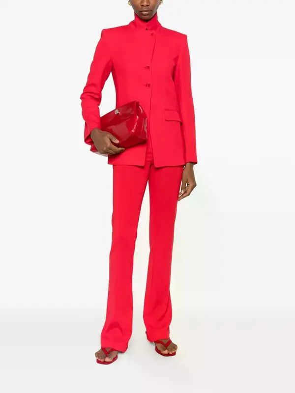 Patrizia Pepe Tailored Blazer - Red