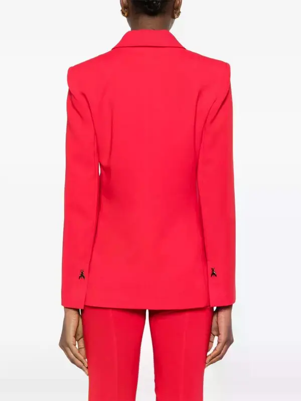 Patrizia Pepe Tailored Blazer - Red
