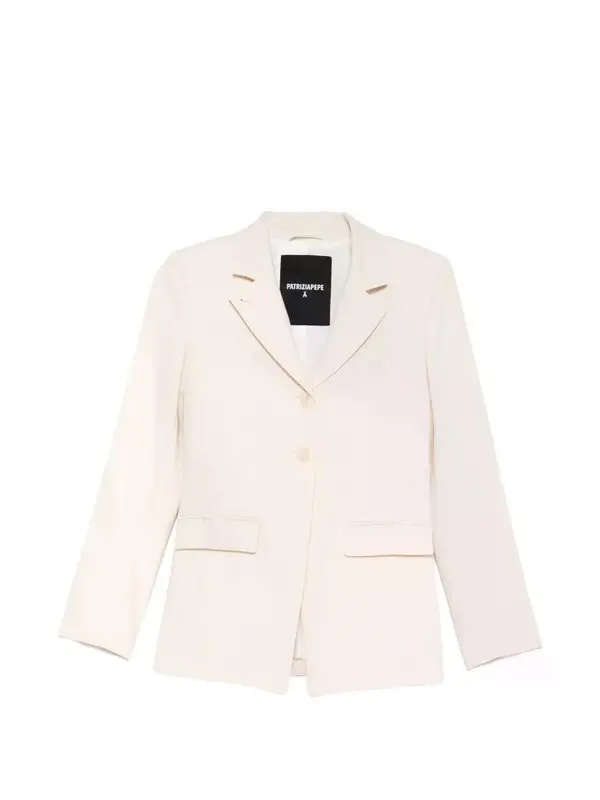 Patrizia Pepe Tailored Blazer - Neutrals