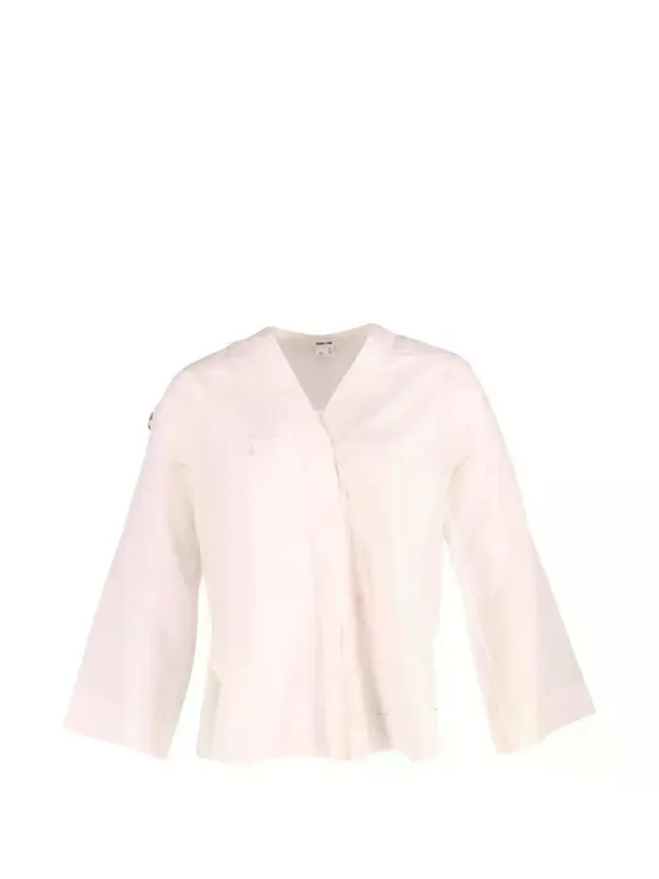 Helmut Lang Cotton Long Sleeve Blouse