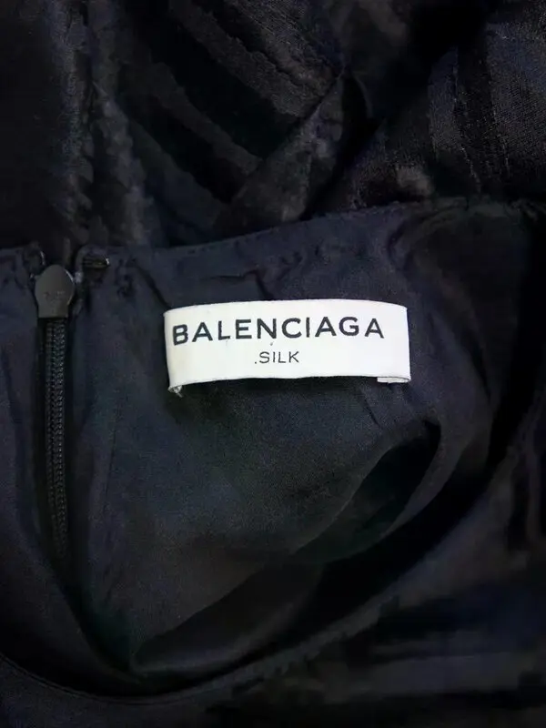 Balenciaga Pattern Mini Dress