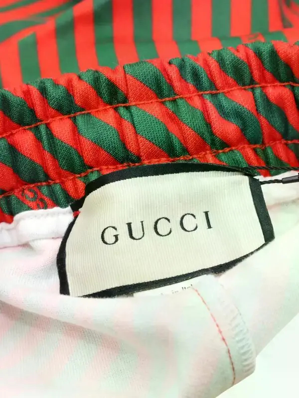 Gucci Diagonal Stripe Track Pants