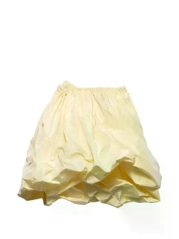 Prada Gathered Fit Skirt - Yellow