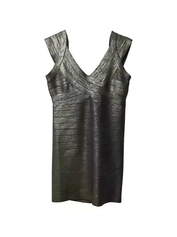 Herve Leger Sleeveless Mini Dress