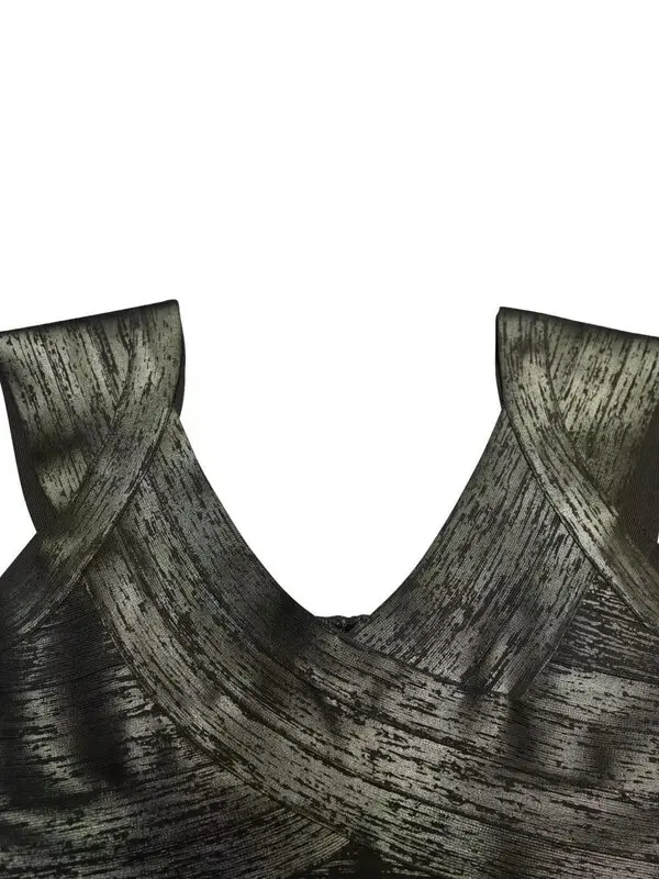 Herve Leger Sleeveless Mini Dress