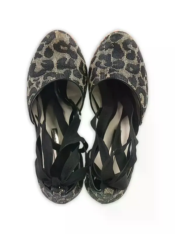 SOPHIA WEBSTER Printed Wedge Espadrilles
