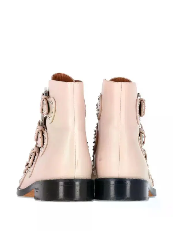 Givenchy Buckle Studded Ankle Boots