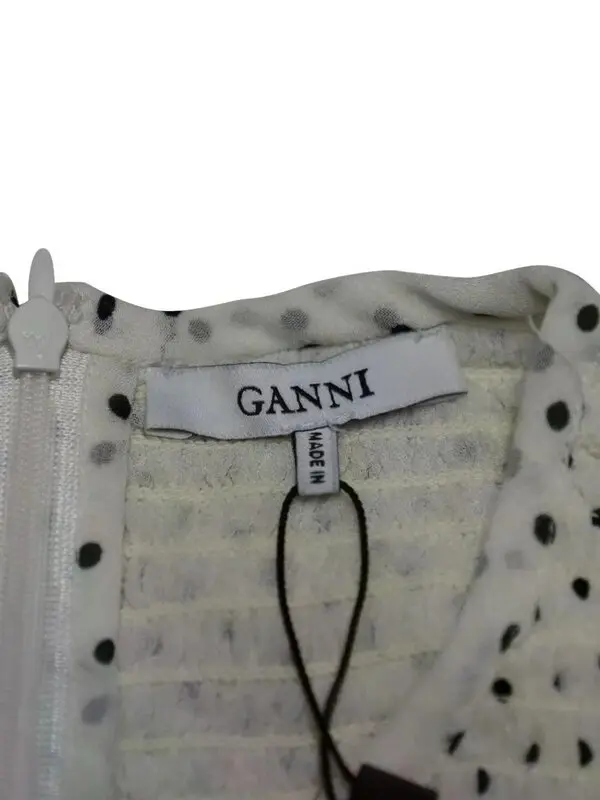 GANNI Polka-dot Dress