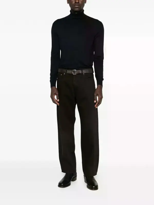 KANGRA Turtleneck Sweater - Blue