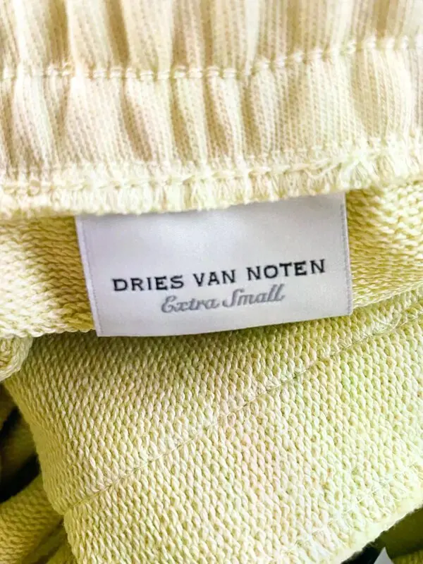 Dries Van Noten Drawstring Wool Trousers