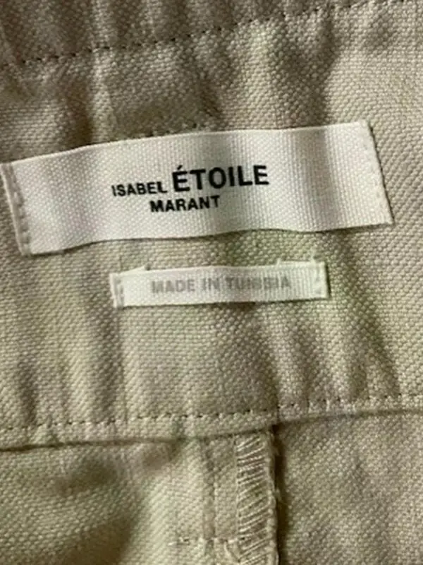 ISABEL MARANT VINTAGE Belted Shorts