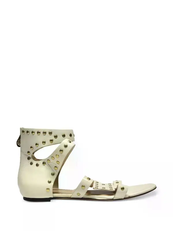 CHARLOTTE OLYMPIA Studded Leather Sandals