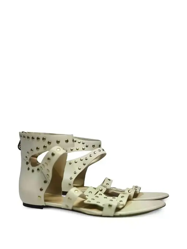 CHARLOTTE OLYMPIA Studded Leather Sandals