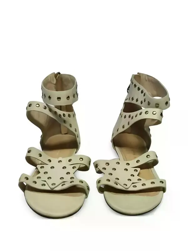 CHARLOTTE OLYMPIA Studded Leather Sandals