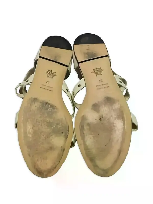 CHARLOTTE OLYMPIA Studded Leather Sandals