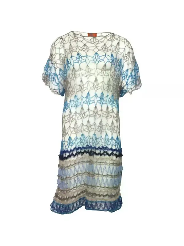 Missoni Knitted Short Sleeve Dress