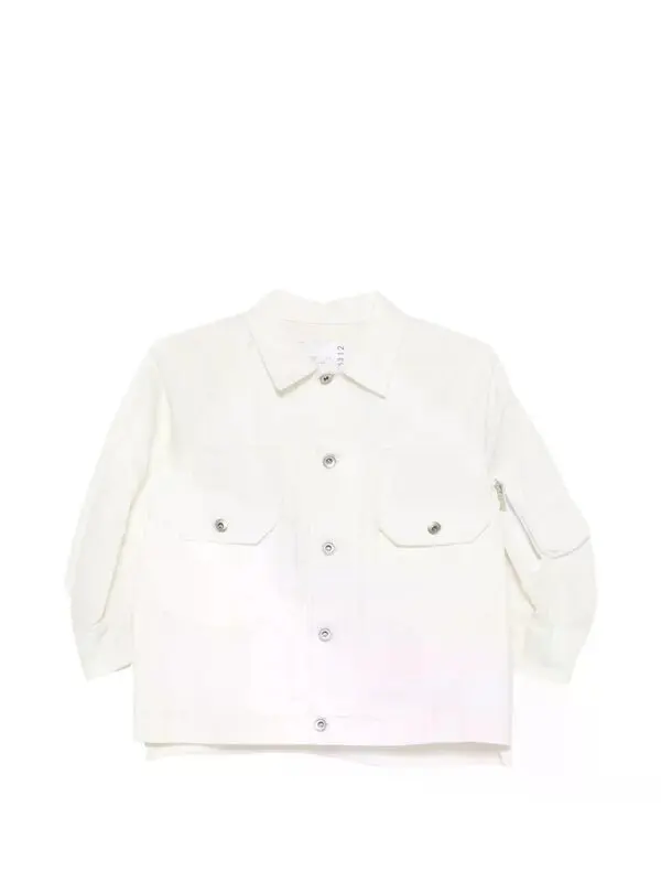 Sacai Flap Pocket Jacket - White