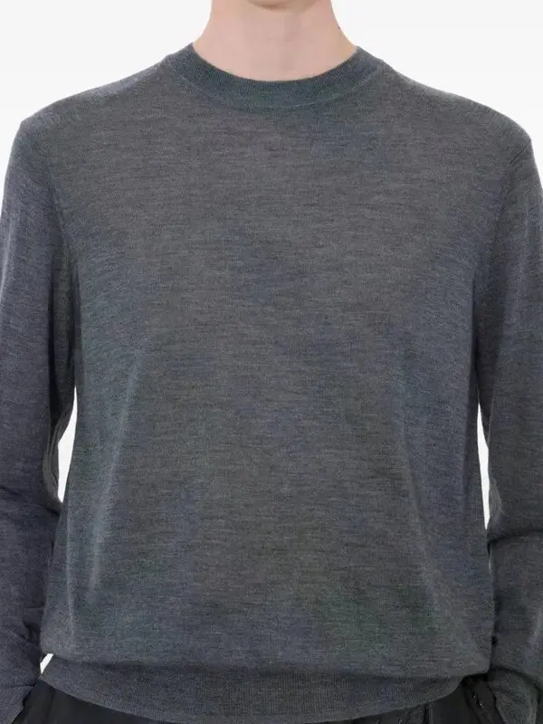 Loulou De Saison Fluid Ribbed Cashmere Sweater - Grey