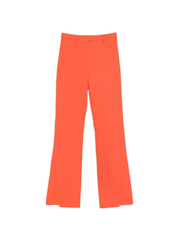 Patrizia Pepe Flared Trousers - Orange