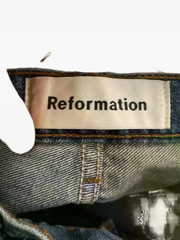 REFORMATION Cotton Jeans