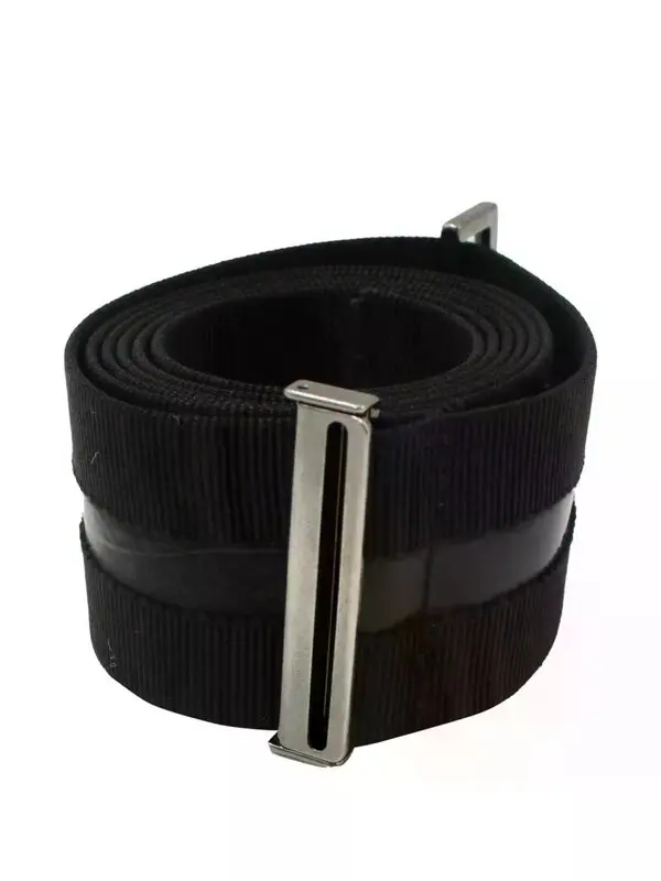 JIL SANDER Canvas Belt - Black