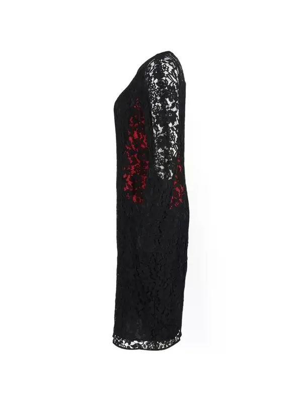 JOSEPH Lace Long-sleeve Dress