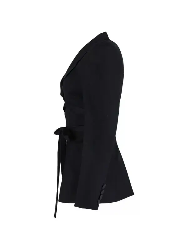 Christopher Esber Cut-out Tie-waist Blazer
