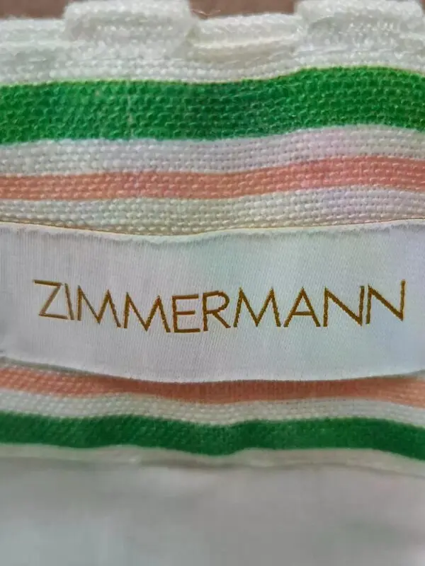 Zimmermann Printed Belted Shorts