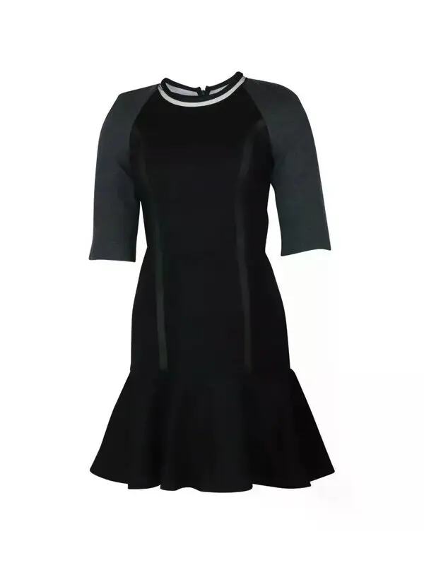 Fendi Round Neck Mini Dress