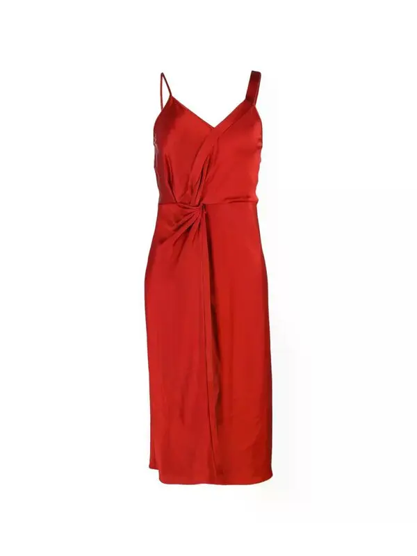ALEXANDER WANG Draped Satin Dress