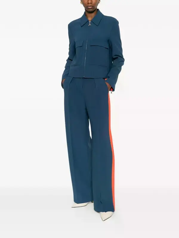 Patrizia Pepe Striped Fluid Trousers