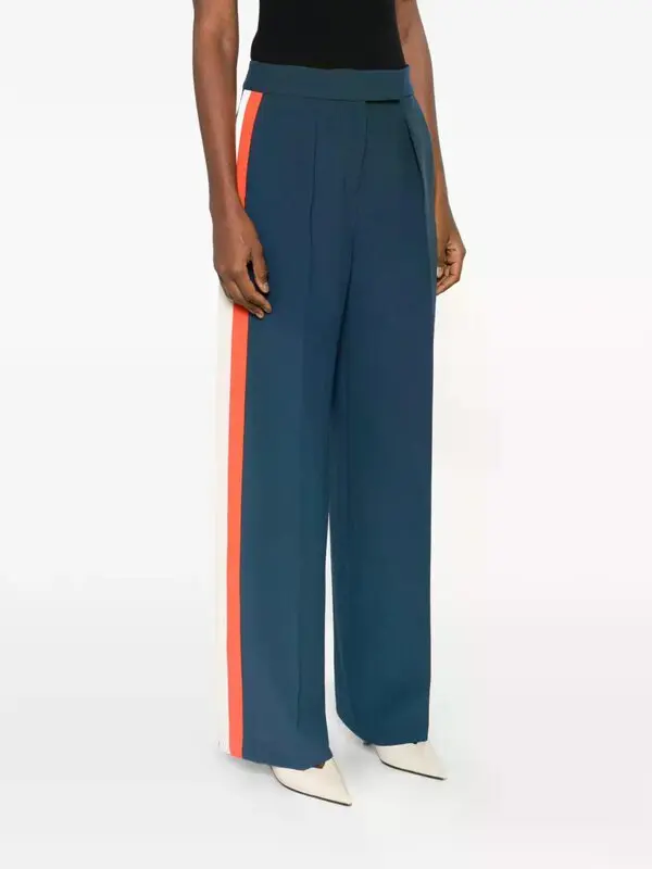 Patrizia Pepe Striped Fluid Trousers