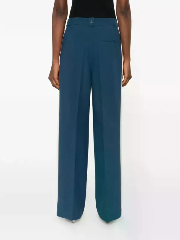 Patrizia Pepe Striped Fluid Trousers