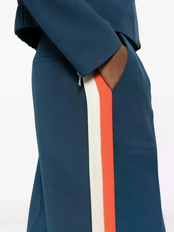 Patrizia Pepe Striped Fluid Trousers