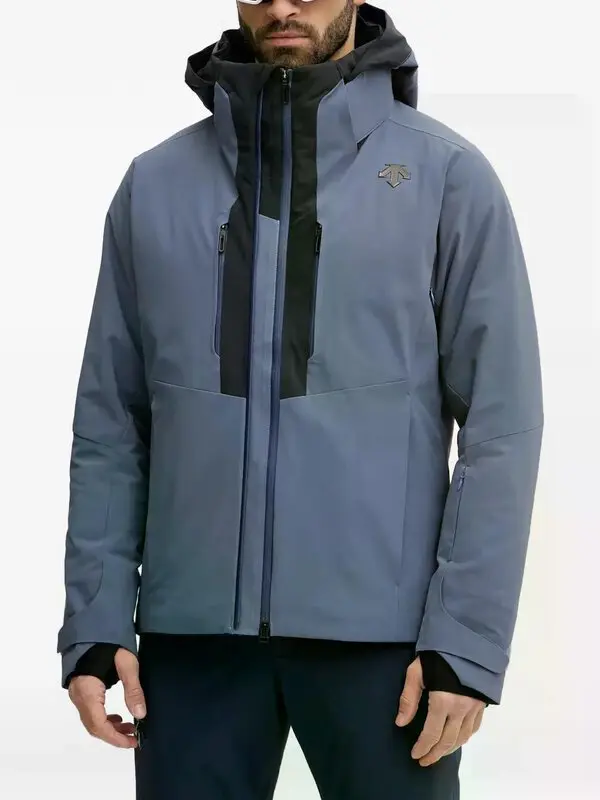 DESCENTE Hooded Zip Ski Jacket