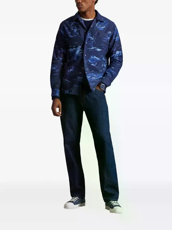 Polo Ralph Lauren Spy Polo-bear Printed Shirt