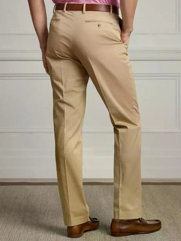 Ralph Lauren Purple Label Stretch-design Tailored Chino Trousers